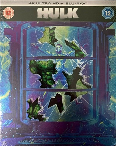 Hulk (12) 2003 (4K UHD+BR w/ 4 Artcards+Slipcase) Limited Ed. Steelbook - CeX (UK): - Buy, Sell ...